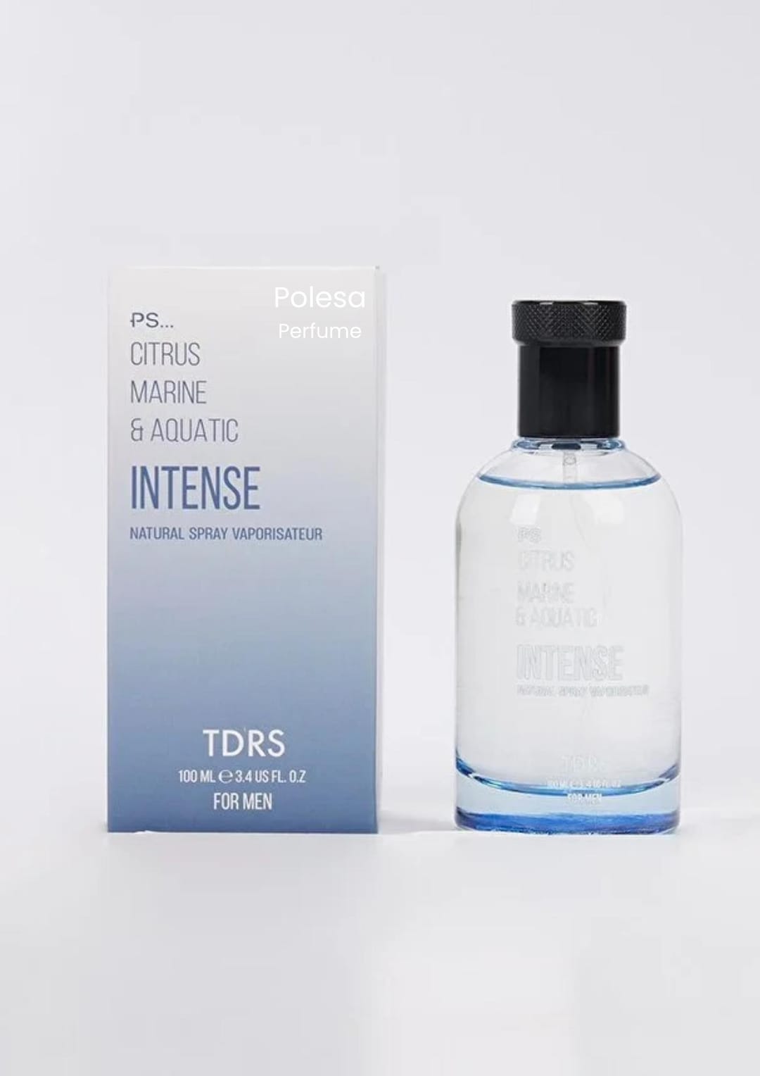 Intense Aquatic Men’s Cologne 100ml | Fresh Aquatic Woody Scent | Long ...