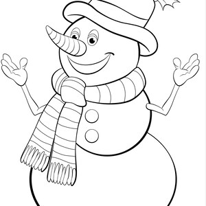Printable Merry Christmas Coloring and Cut & Paste Activity Book 10 ...