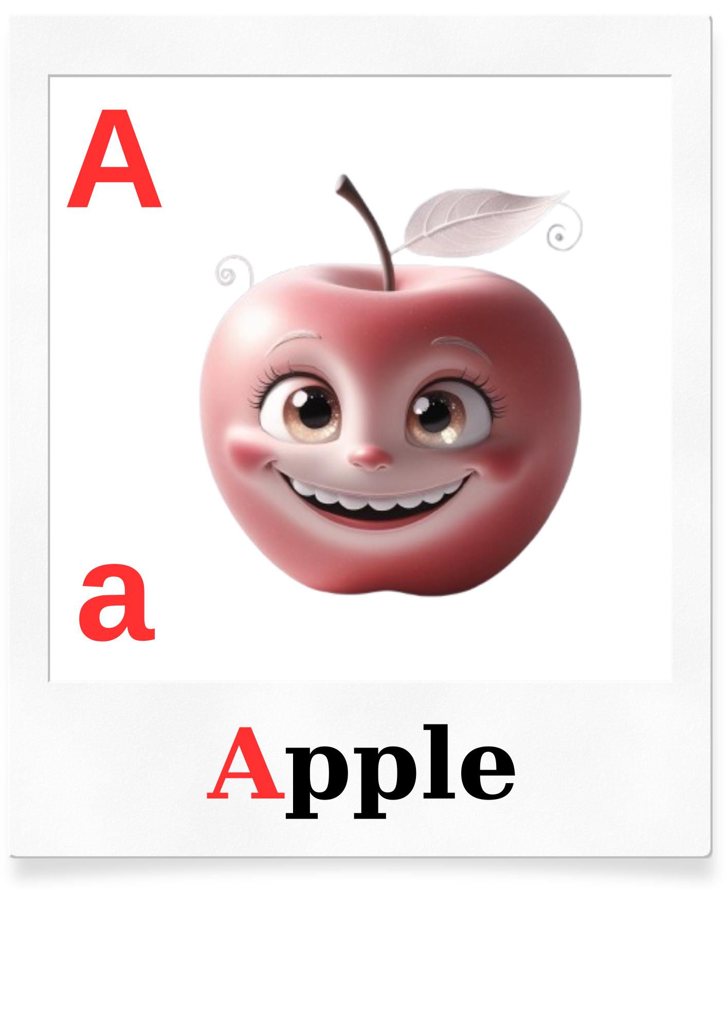 Printable Alphabet Learning Cards for Kids - Cards to Learn All the ...