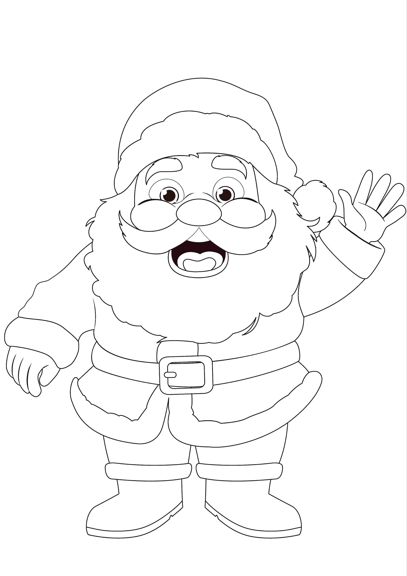 Printable Merry Christmas Coloring and Cut & Paste Activity Book - 10 ...