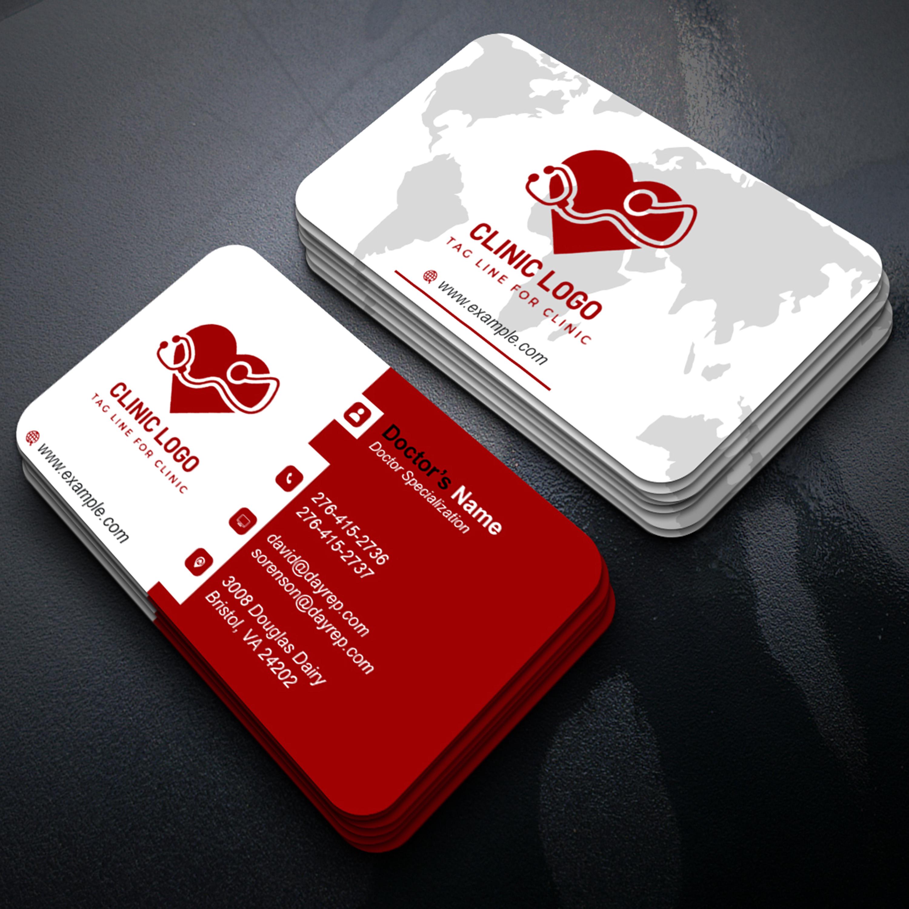 Editable Bundle of 10 Modern Business Card Templates for Businesses ...
