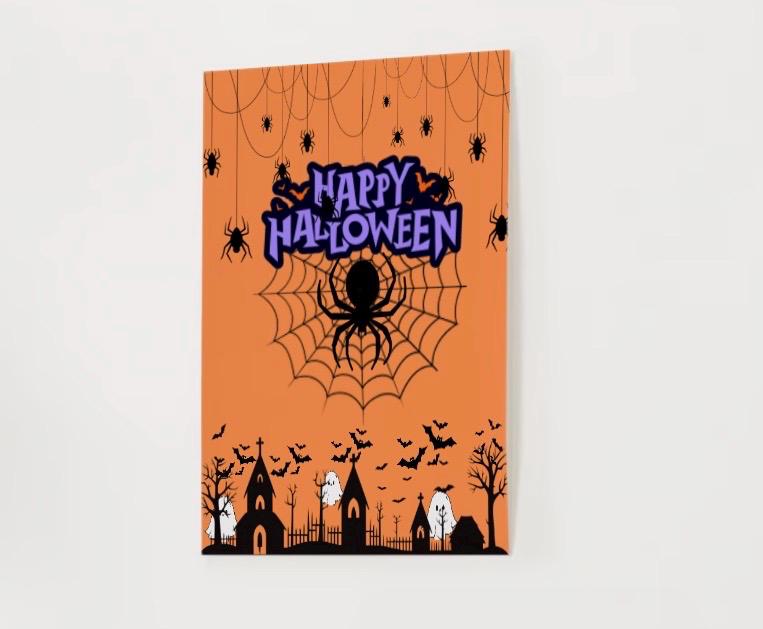 Cute Happy Halloween Graphic Poster, Digital Download - Etsy