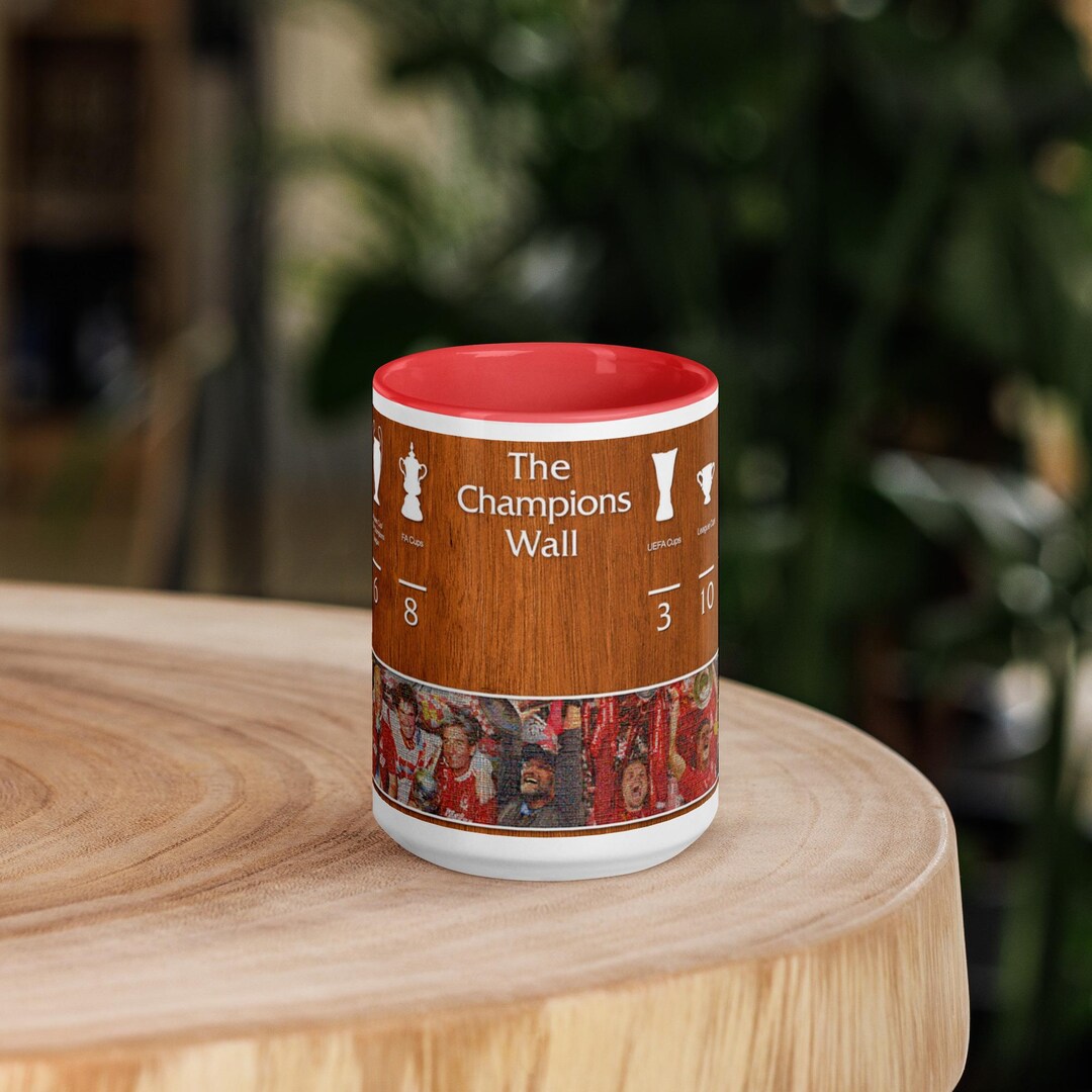 Liverpool Champions Wall Mug With Color Inside - Etsy