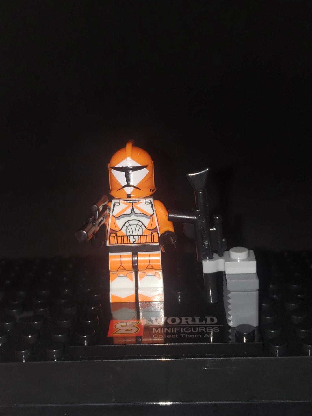 Star Wars Orange Bomb Squad Clone Trooper - Etsy