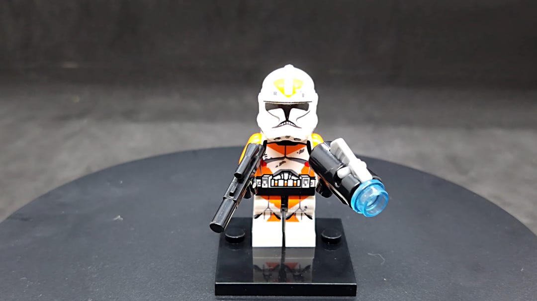 Star Wars Orange Utapau Clone Trooper Figurine - Etsy