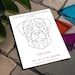Rottweiler Stained Glass Pattern • Dog Breeds Face Template • Numbered ...