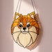 Pomeranian Stained Glass Pattern • Dog Breeds Face Template • Numbered ...