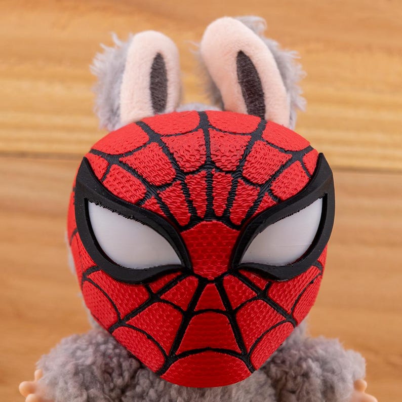 Spider Labubu Cosplay Mask - Etsy