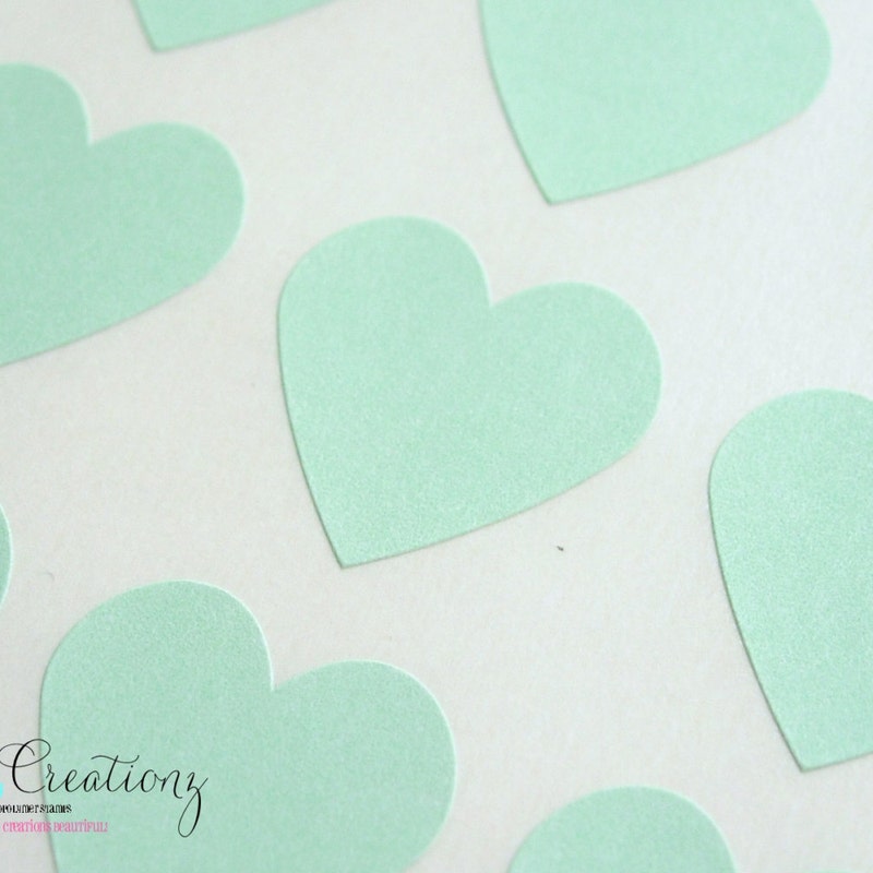 Mint Heart - Etsy
