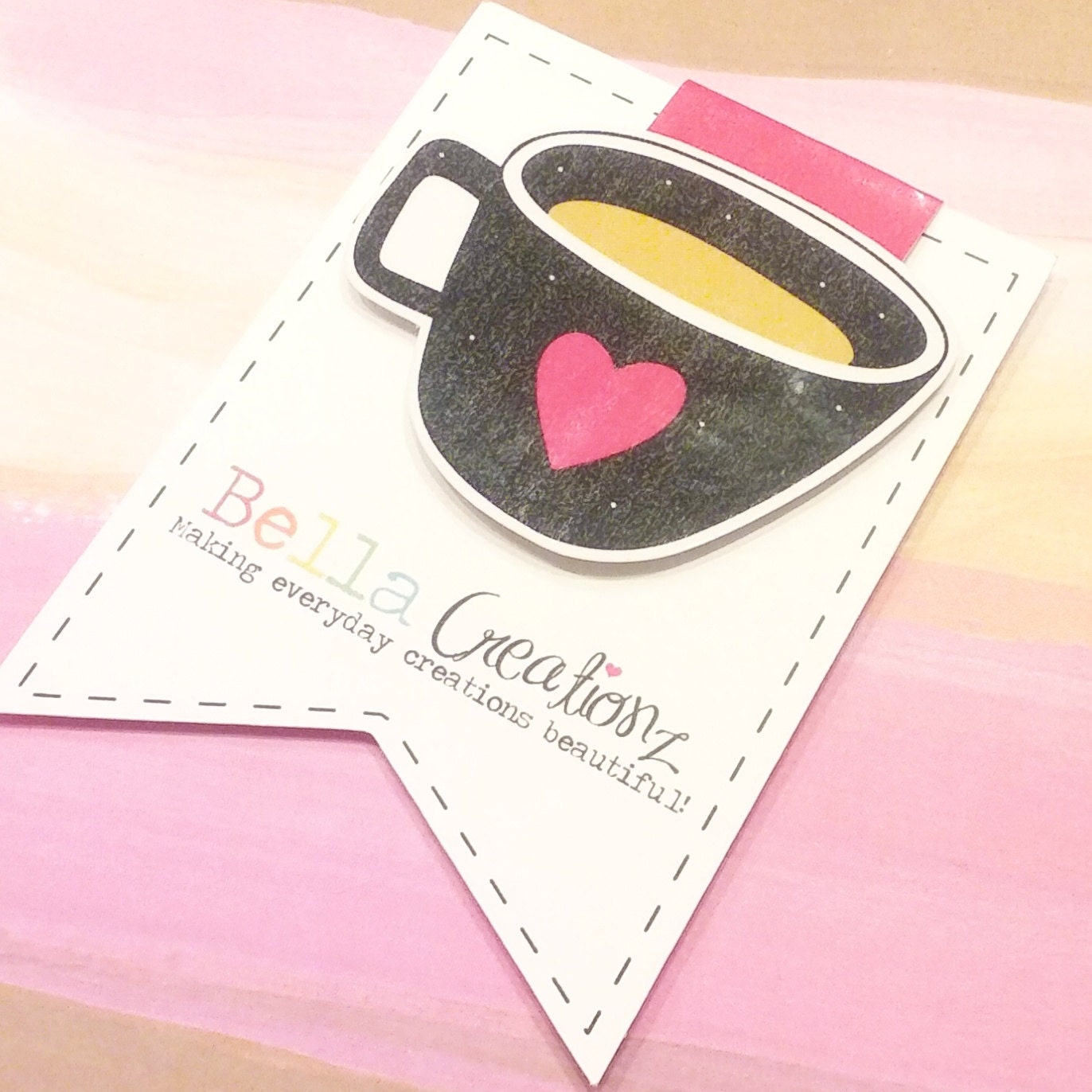Coffe Cup Magnetic Bookmark Planner Clip - Etsy