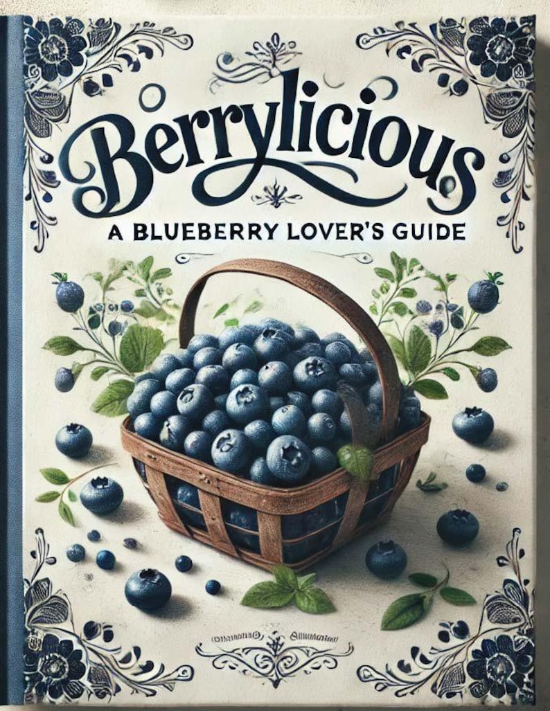 Berrylicious: A Blueberry Lover’s Guide Digital Cookbook - Etsy