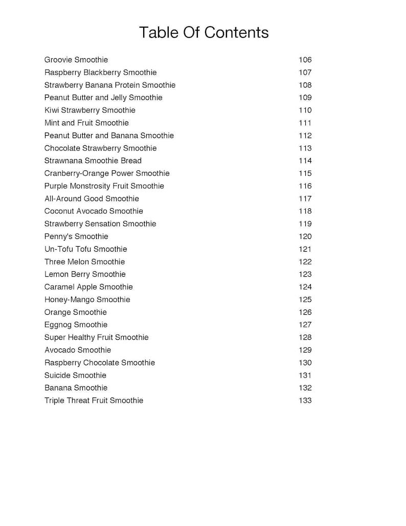 Blend It Up: Smoothie Recipes for Every Mood - Digital Cookbook - Etsy