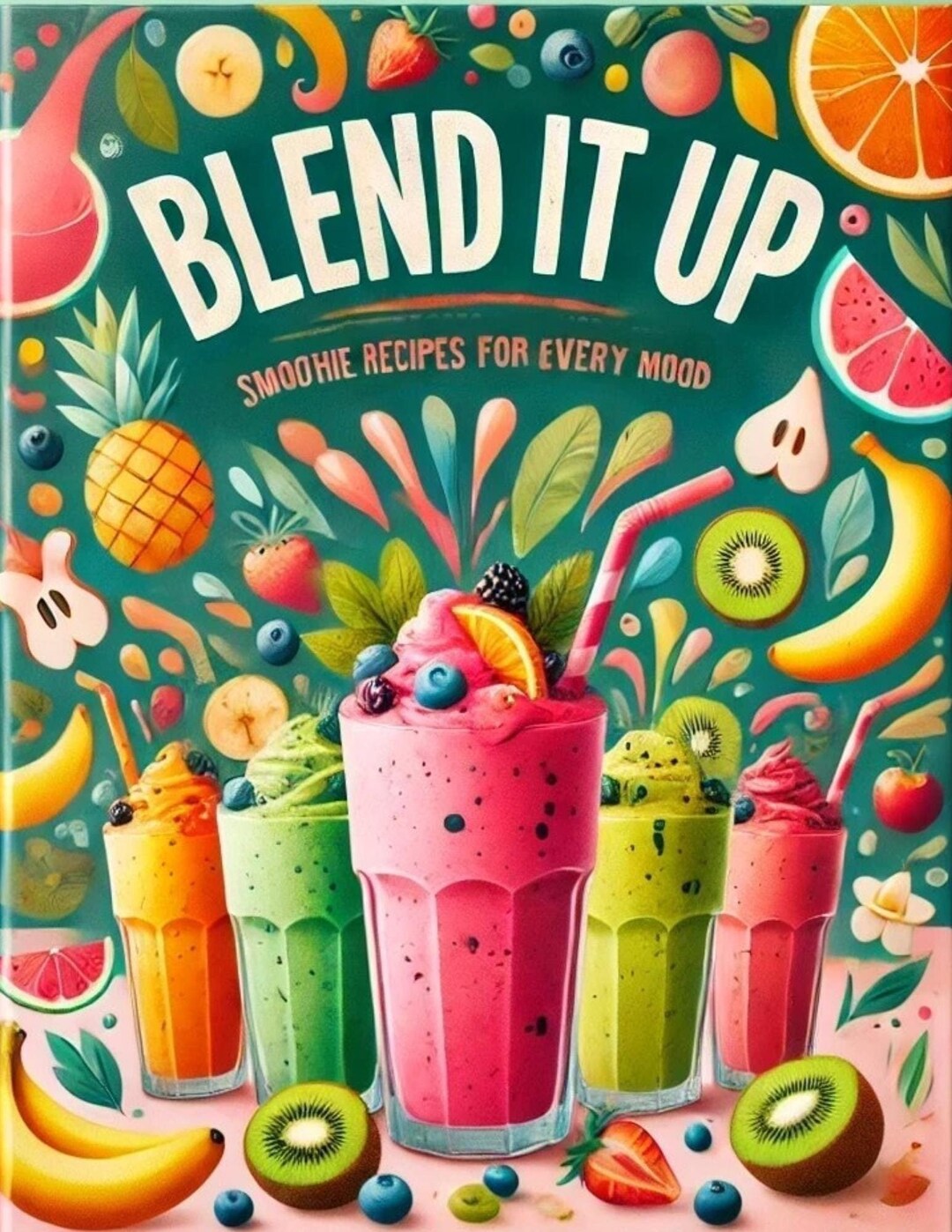 Blend It Up: Smoothie Recipes for Every Mood - Digital Cookbook - Etsy