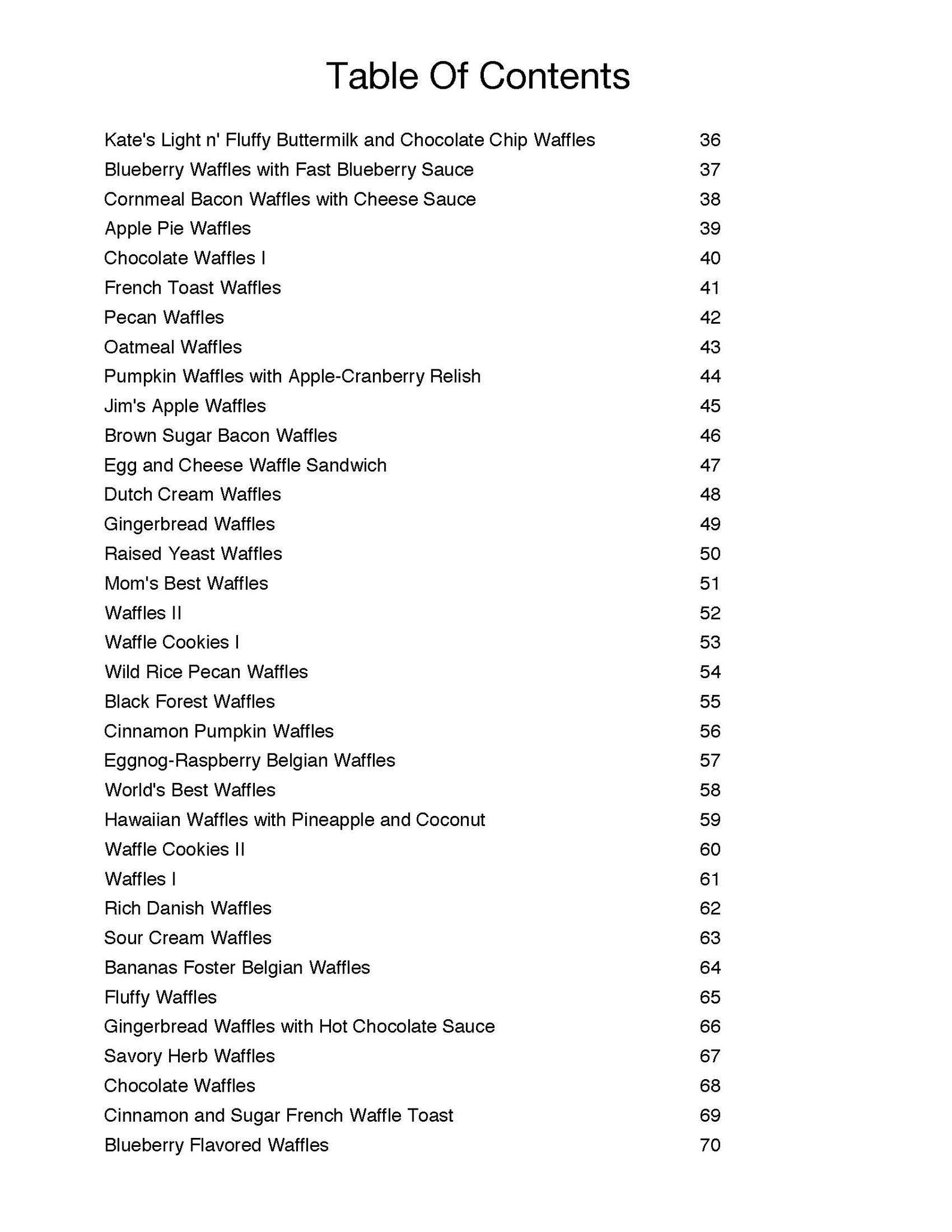 Wafflelicious: Delicious Waffle Recipes - Digital Cookbook - Etsy