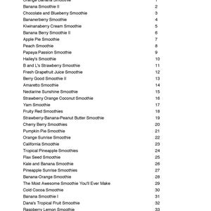 Blend It Up: Smoothie Recipes for Every Mood - Digital Cookbook - Etsy