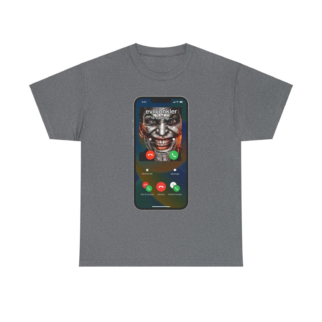 Evil Jonkler is Calling Unisex Heavy Cotton Tee - Etsy