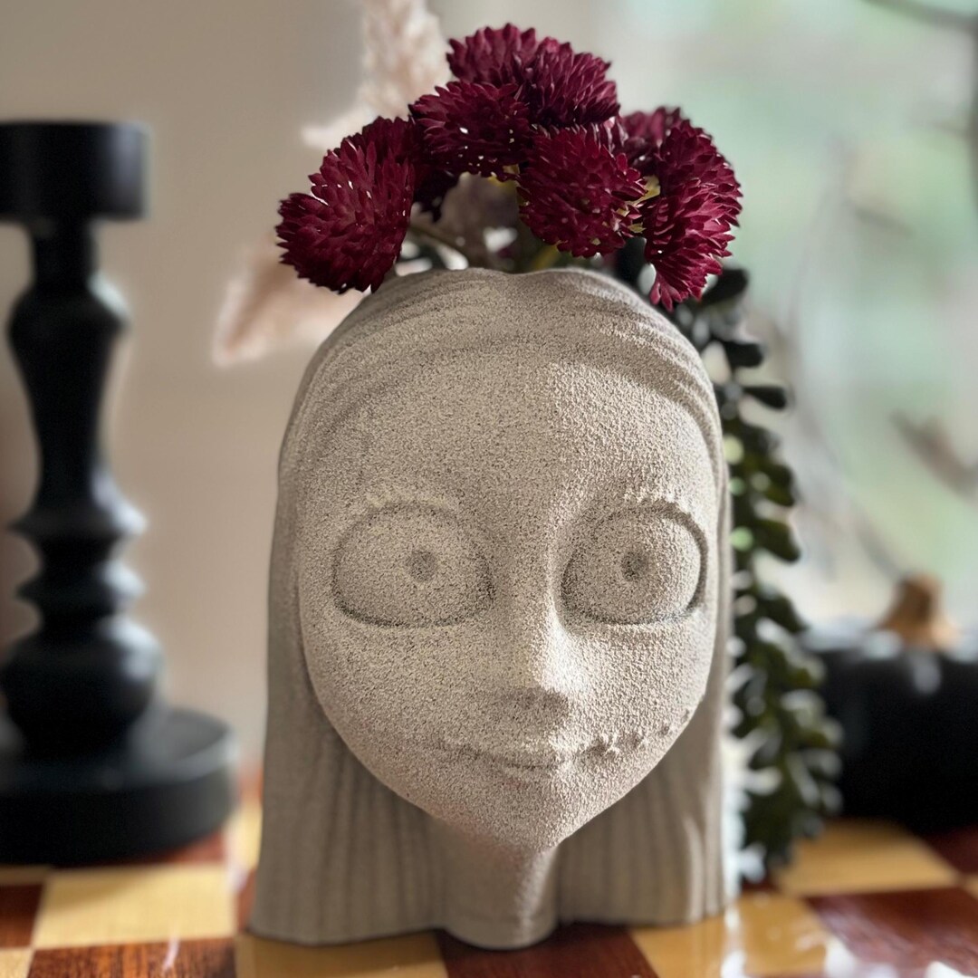 The Sally Planter Sally Bust, Sally Flower Pot, Nightmare Before Xmas ...