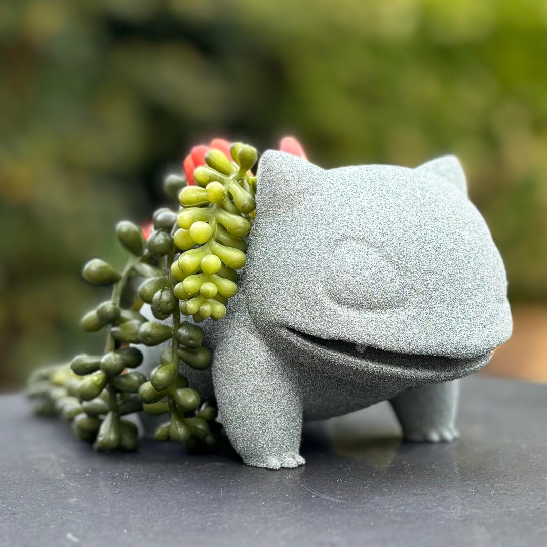 Bulbasaur Bulbasaur Planter, Pokemon Planter, Pokemon Gift, Bulbasaur ...