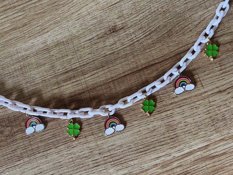 Lucky Charms Necklace - Chain Link - Etsy