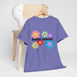 BTS J-hope Hope World Flower Tee, BTS Kpop Shirt, Kpop Shirt, Unisex ...