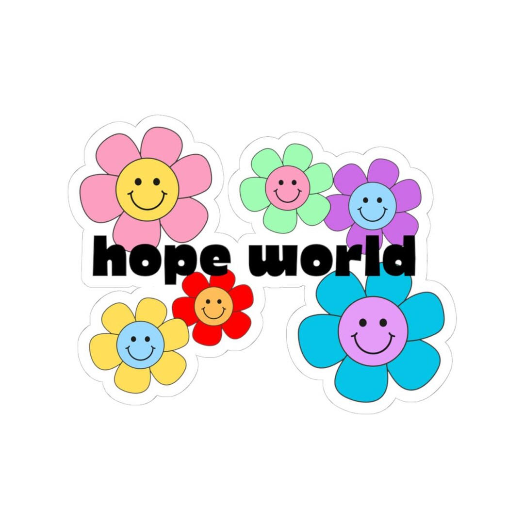 BTS J-hope Hope World Stickers, BTS Stickers, Kpop Stickers, Vinyl ...