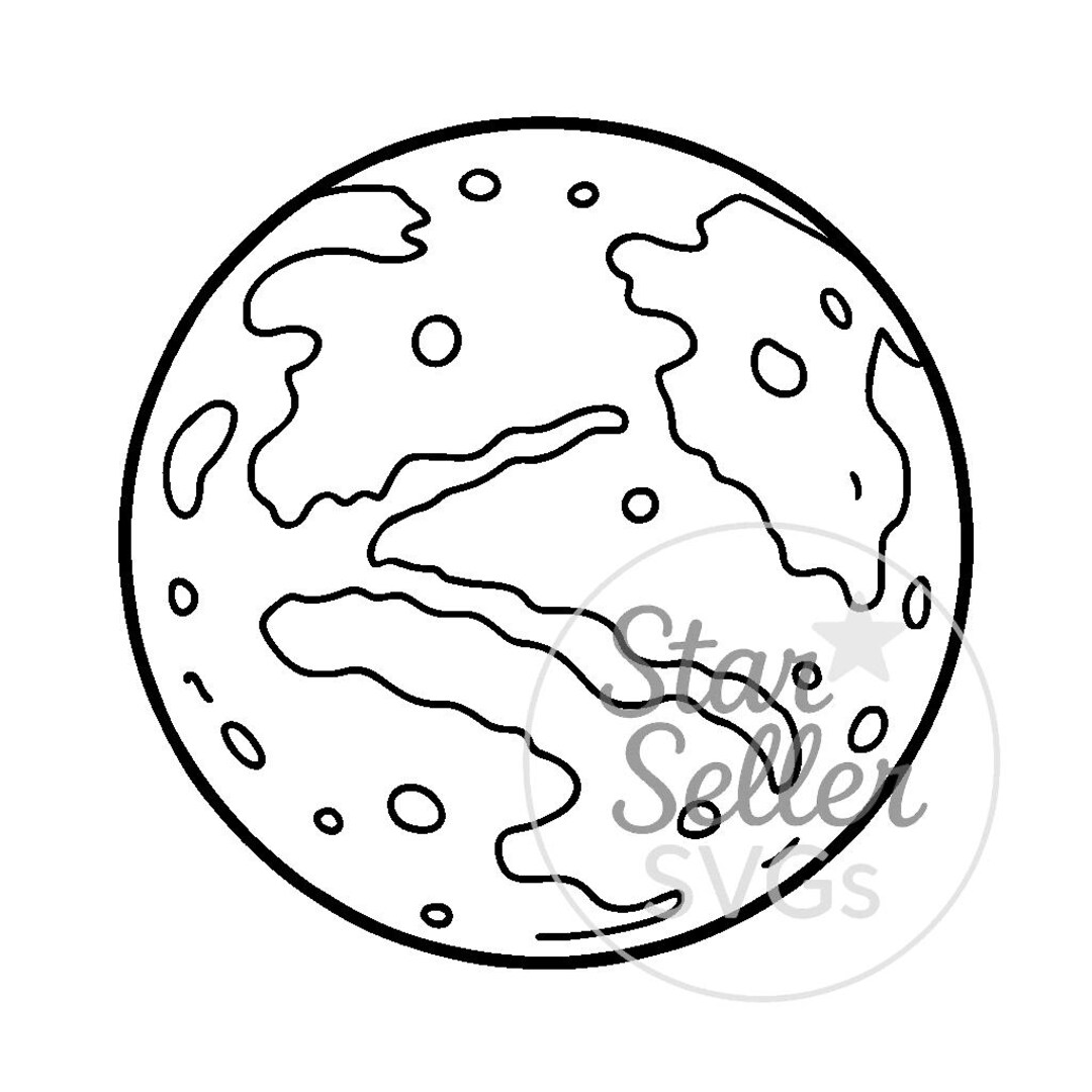 Planet Mars SVG Bundle - Etsy