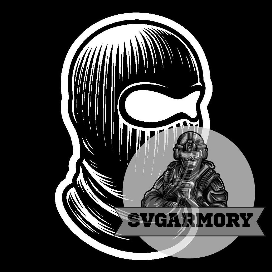 Balaclava SVG Bundle - Etsy