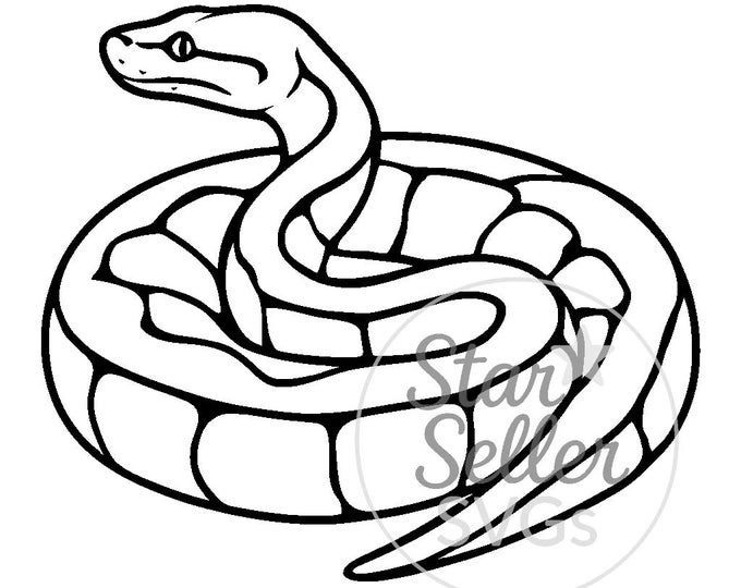 Ball Python SVG Bundle - Etsy Canada