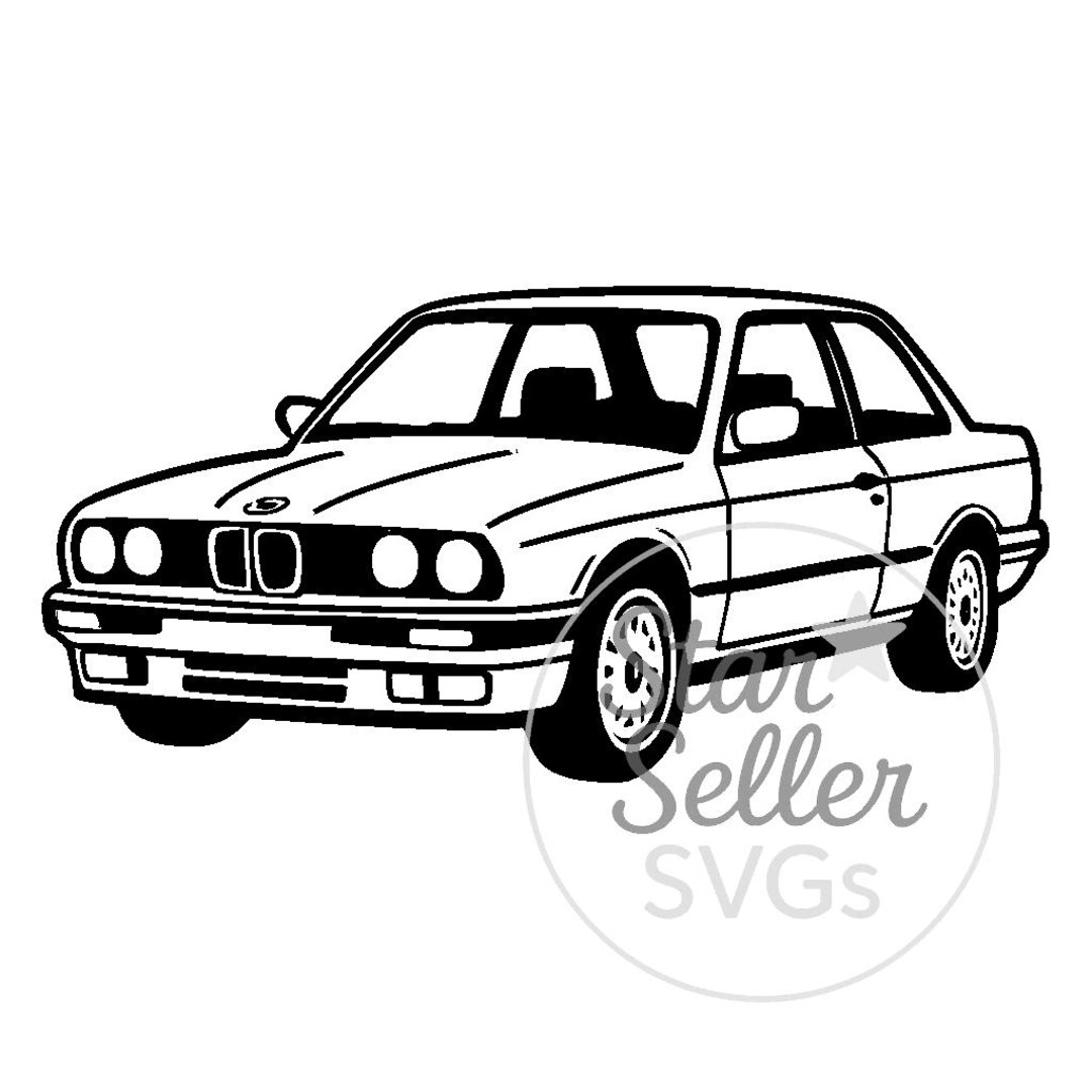 BMW E30 SVG Bundle - Etsy UK