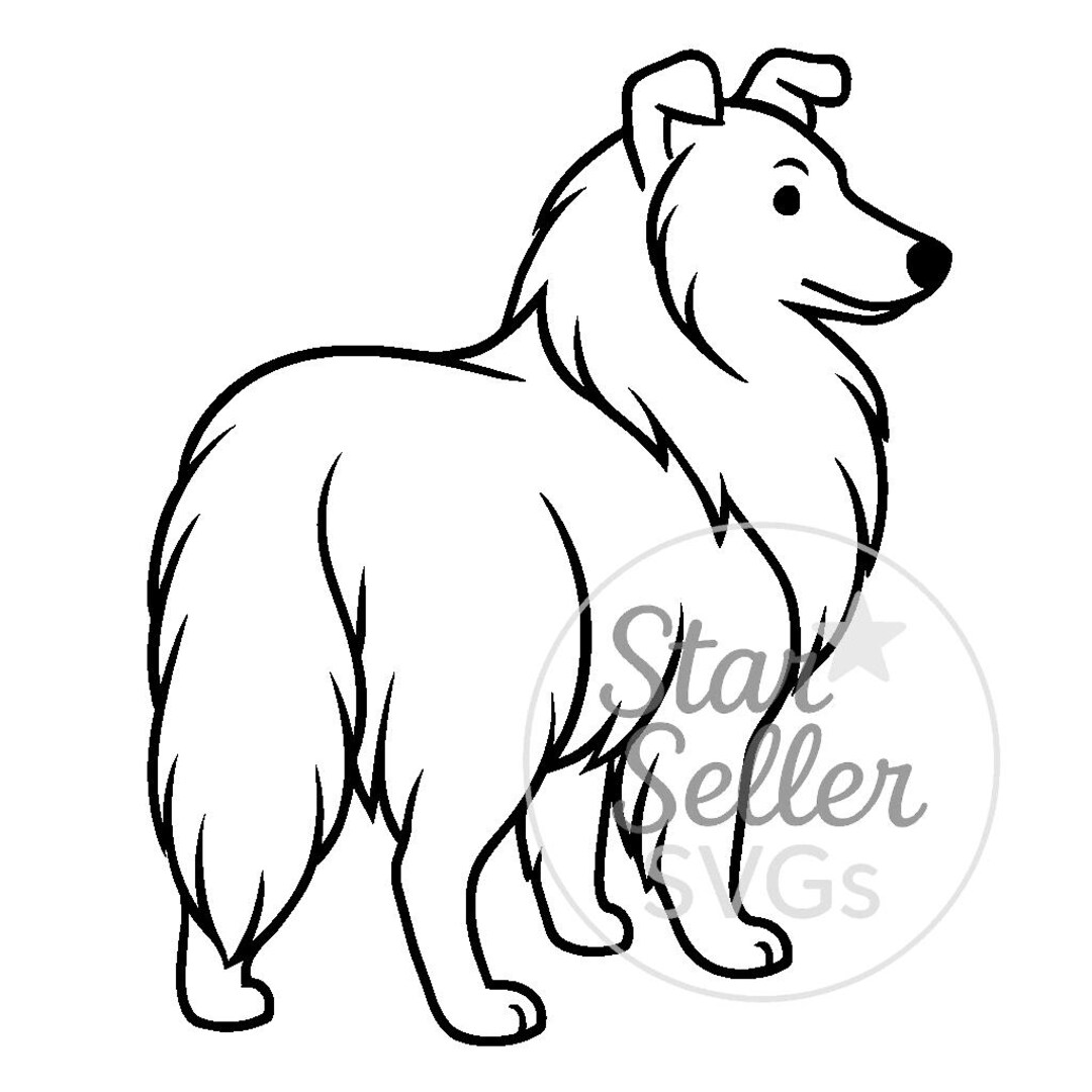 Shetland Sheepdog SVG Bundle - Etsy