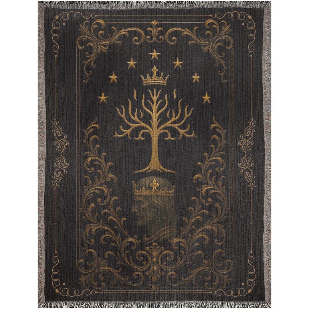 Lord of the Rings Gondor Flag Throw Blanket Gift for LOTR Fans, Lord of ...