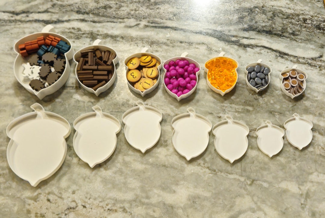 Digital: Cute Acorn Storage Bins General Purpose also Fits W/ Everdell ...