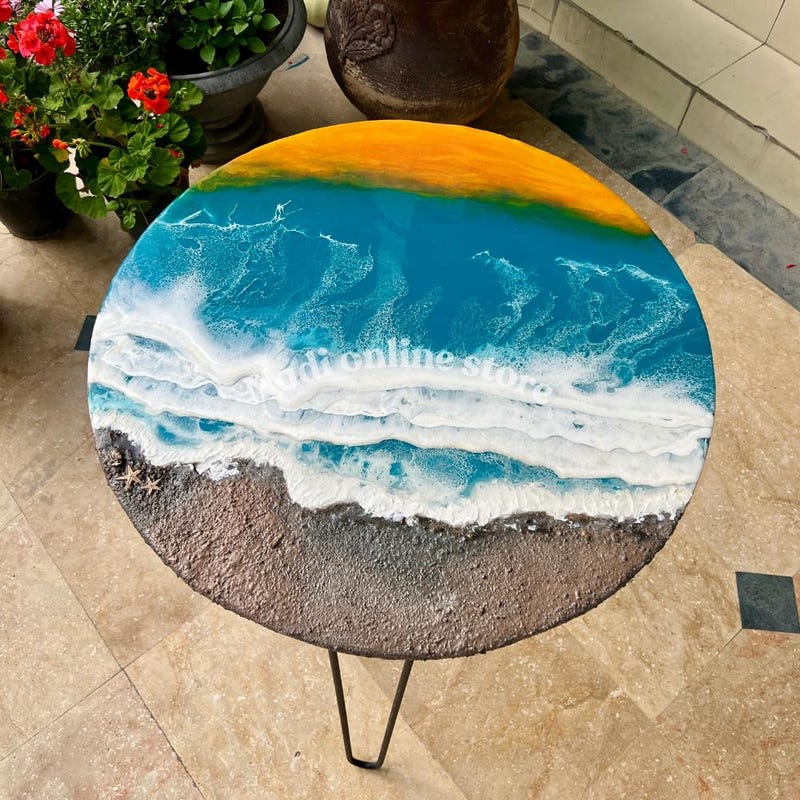 Resin Art Furniture - Etsy