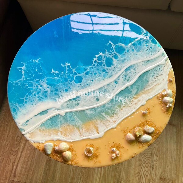 Resin Ocean Table - Etsy