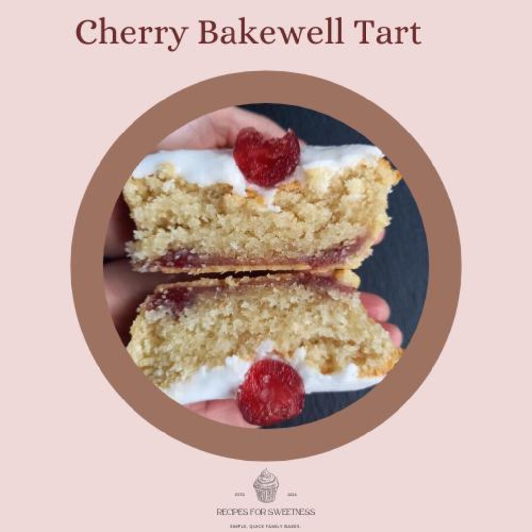 Cherry Bakewell Recipe | Classic British Bakewell Tart Recipe ...