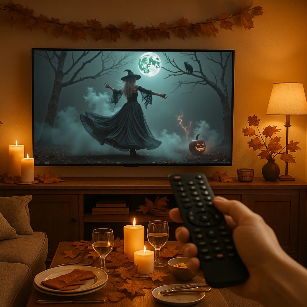 Halloween Frame TV Art, Spooky Pumpkin Oil Painting, Pumpkin TV Art ...