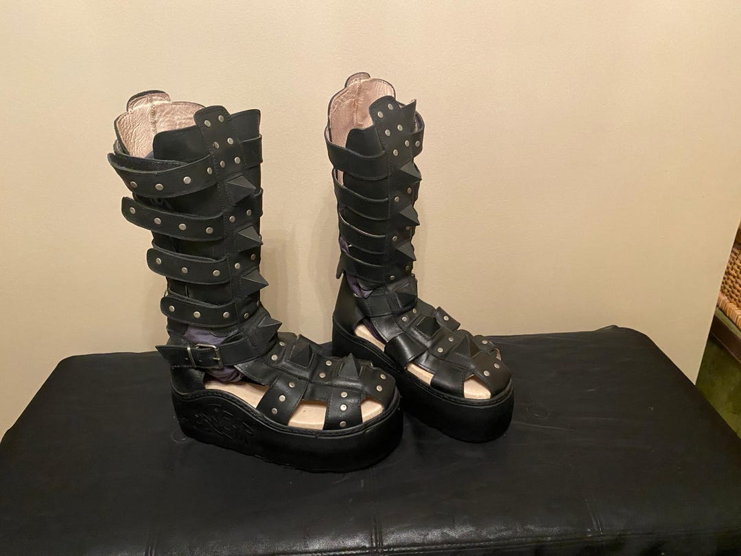 Swear London Shoes Boots 90's Alternative Rave Gladiator EU 40 - Etsy