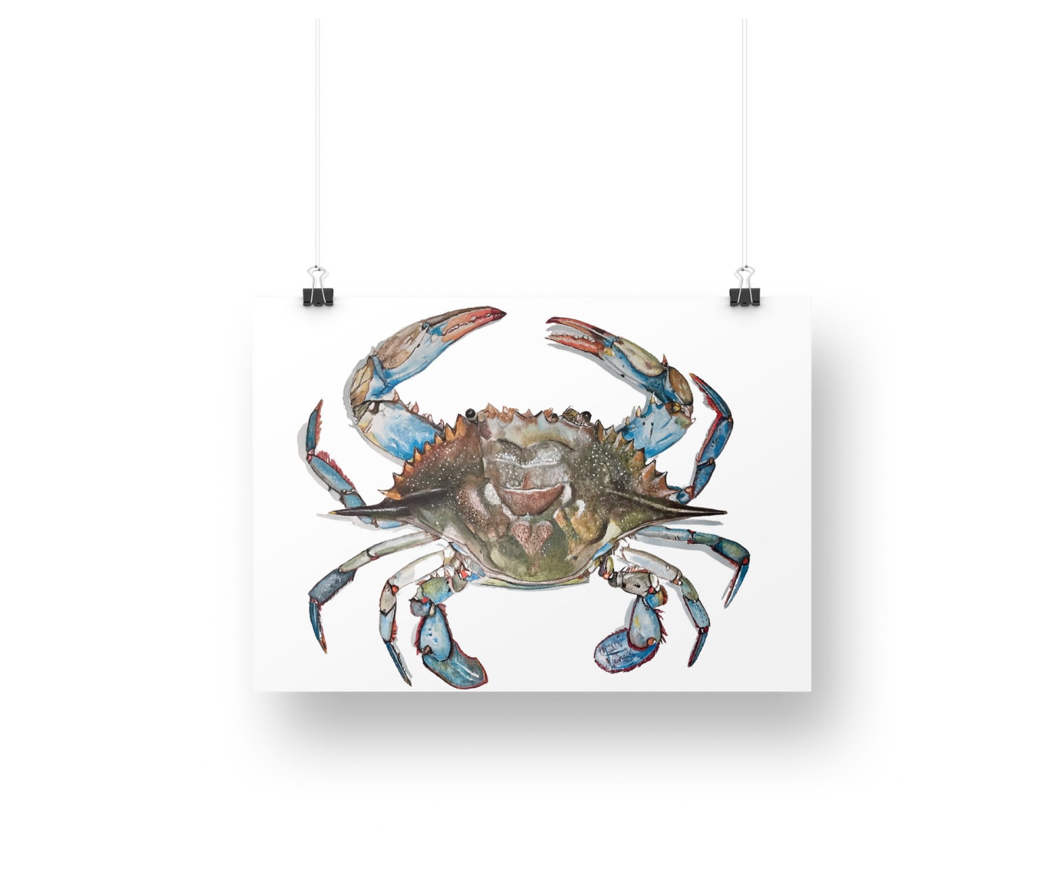 High-resolution Digital Image Download of My Watercolor Painting "blue ...