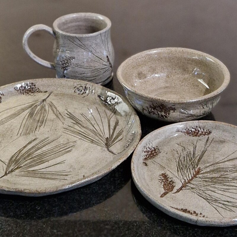 Rustic Dinnerware - Etsy