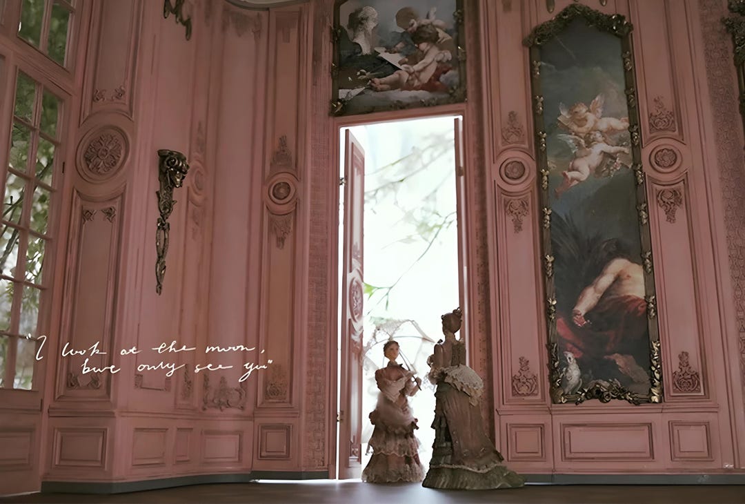 Luxury Rococo Dollhouse – Bentra Palace | 3 Scale - Etsy