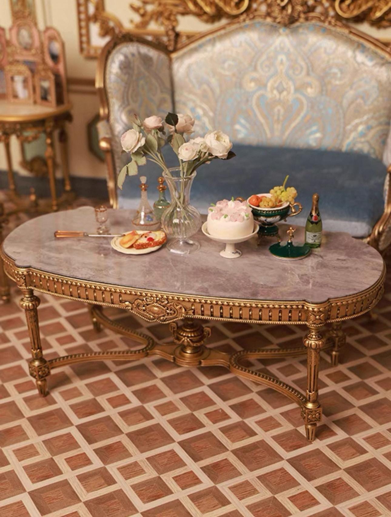 Rococo Coffee Table COFFEE TABLE, New Rococo, 19th Century. Furniture