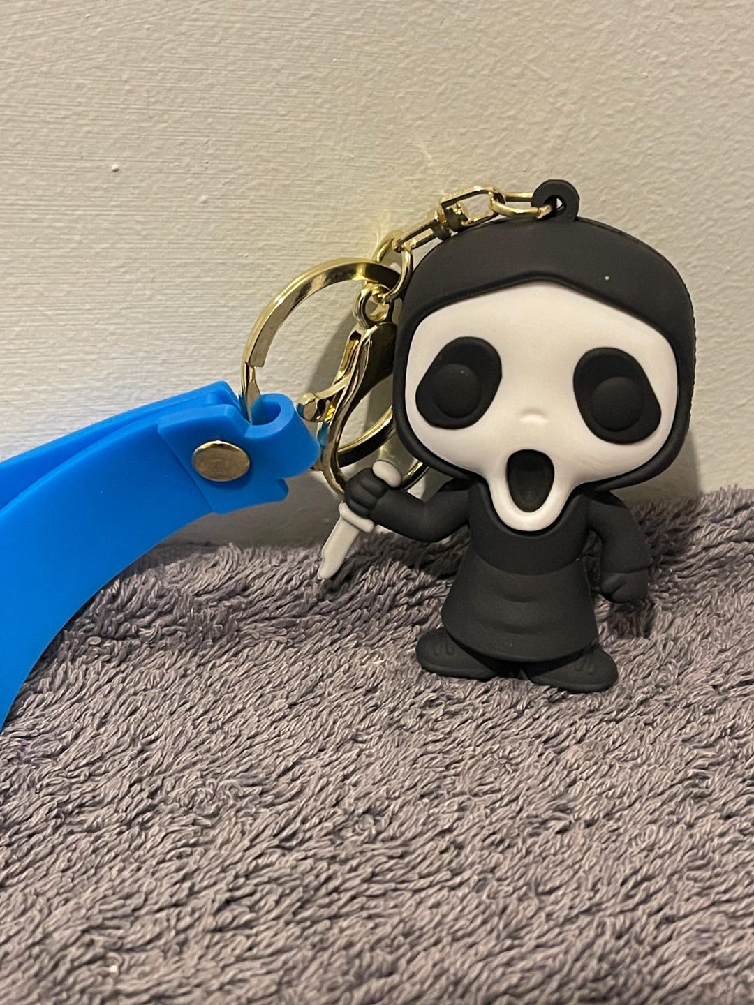 The Famous Horror Character "the Scream" 3D Keychain Keyring Pendant ...
