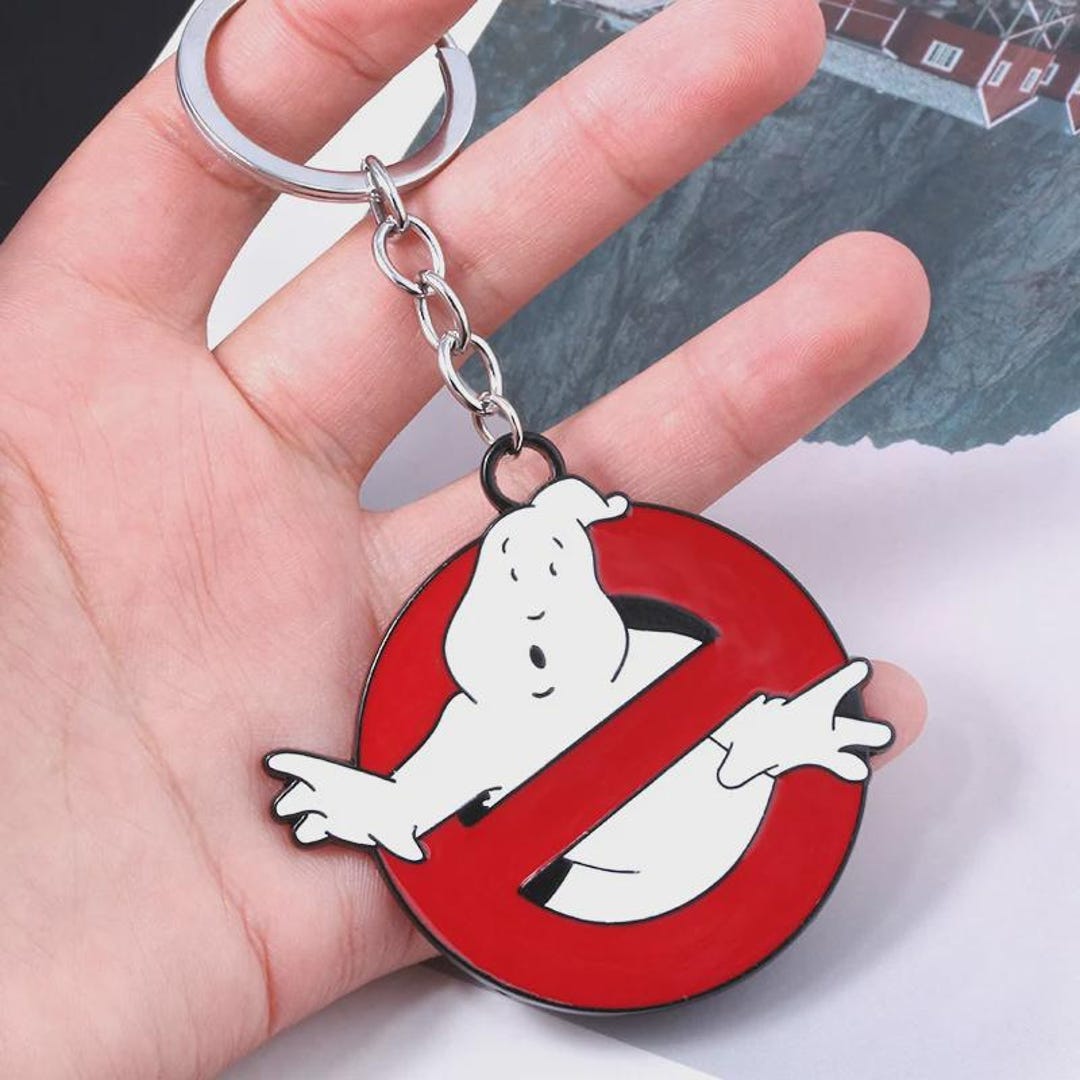 Classic Ghostbusters Logo Keychain Keyring Pendant Brand New Gift - Etsy