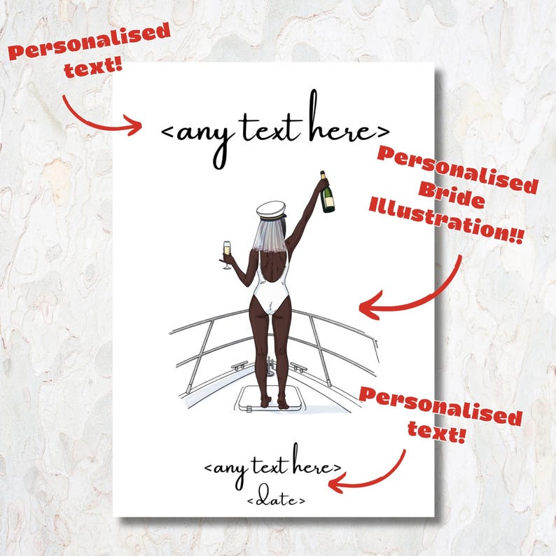 Personalised Last Sail Before Veil Kiss the Miss Goodbye Poster ...