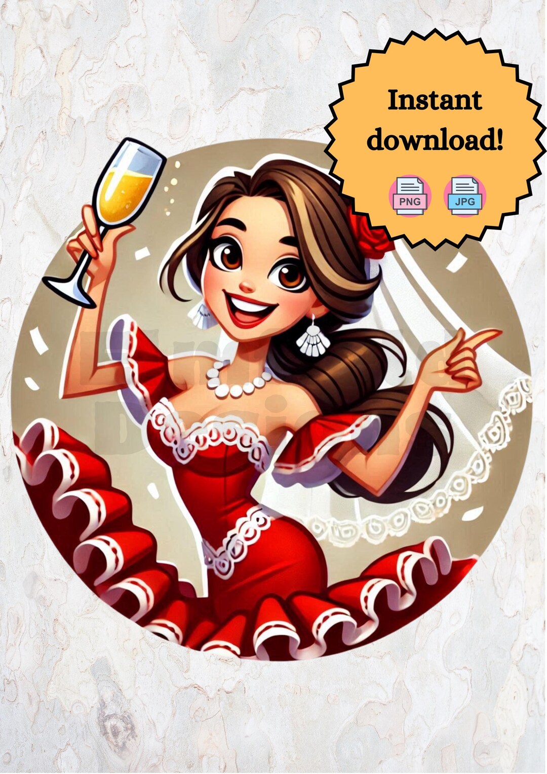 Custom Final Fiesta Hen Party Logo | Personalised Bachelorette Graphic ...