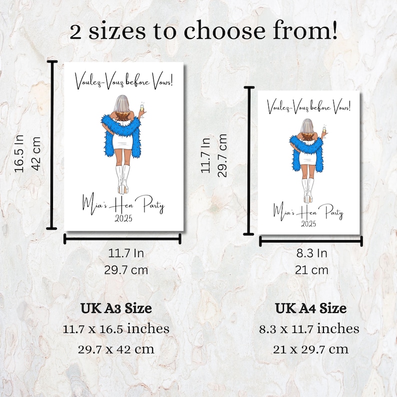 Personalised Mamma Mia Kiss the Miss Goodbye Hen Do Poster: ABBA ...
