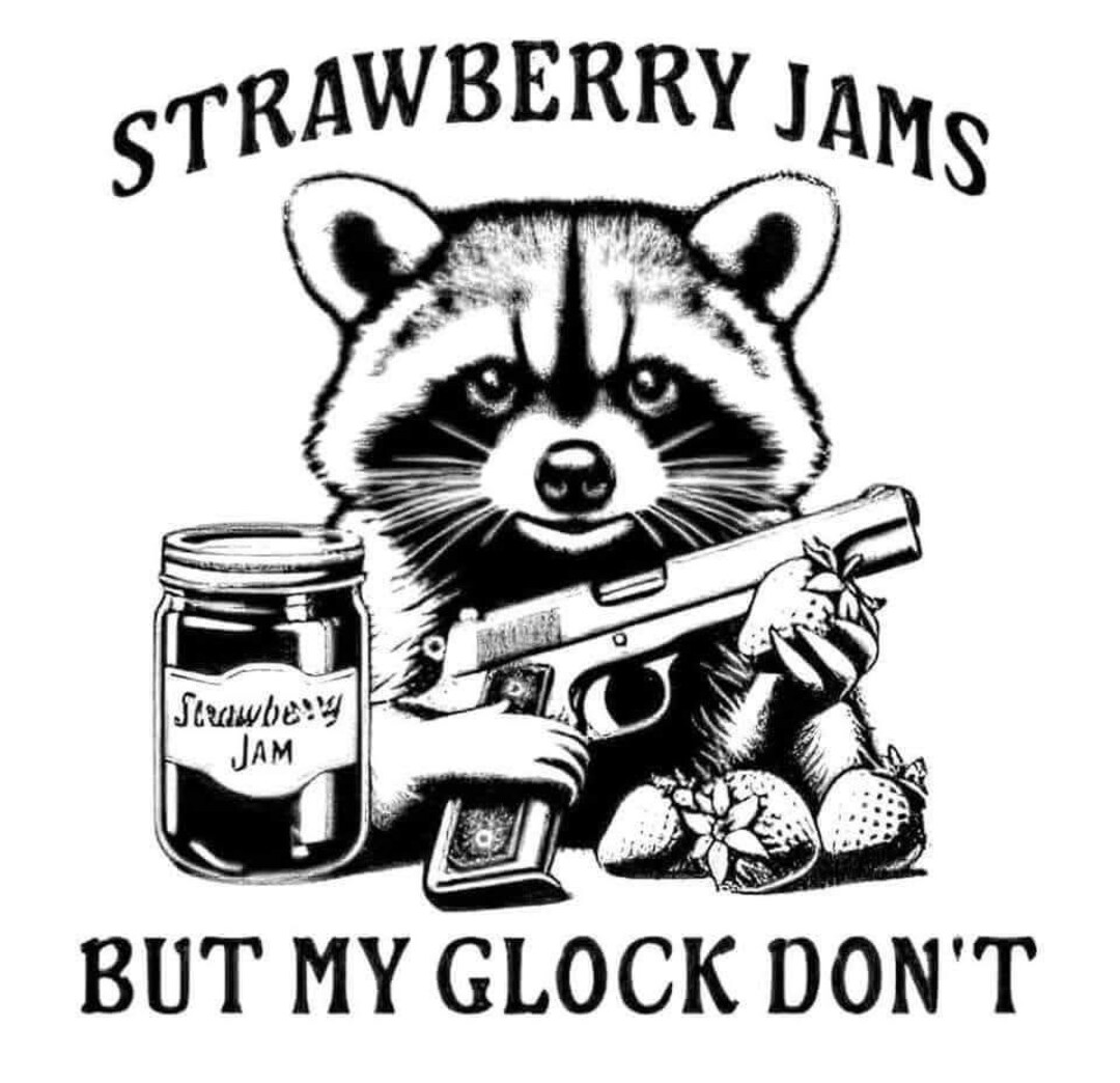 Strawberry Jams but My Glock Don’t Car Decal - Etsy