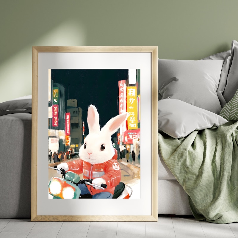 Japanese Rabbit - Etsy