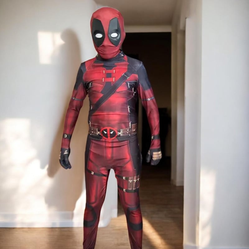 Realistic Kids Deadpool Costume - Etsy