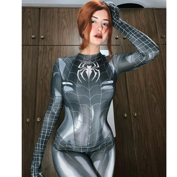 Sexy Spiderman Costume Etsy
